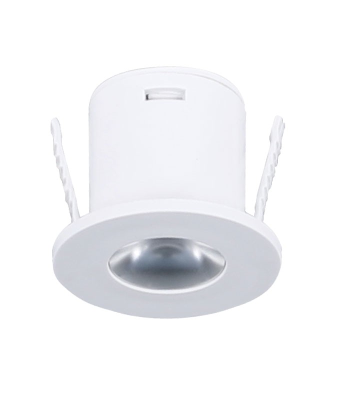 ZANZI-P 1W 3000K Φ30MM WHITE 220V MINI LED SPOT 2026810 VITO - VITO EUROPE